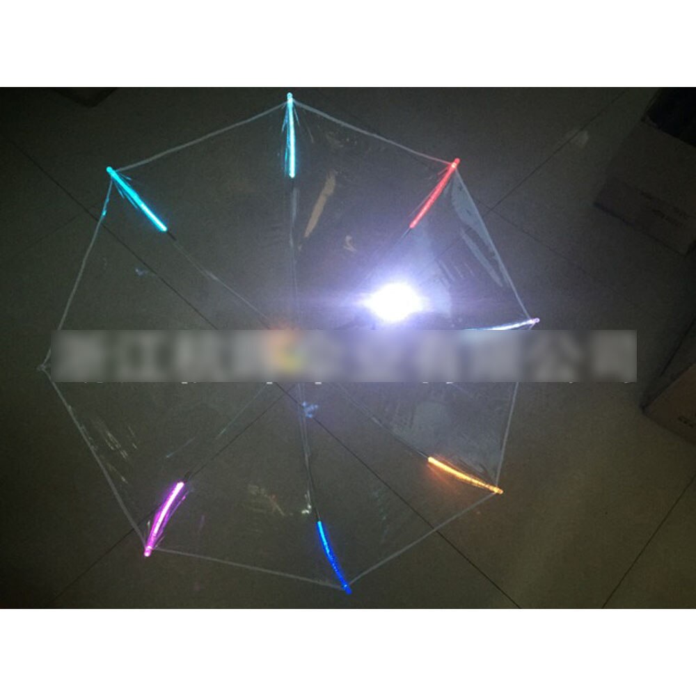 Straight Umbrella Parasol 8 Rib Light up Blade Run... – Grandado