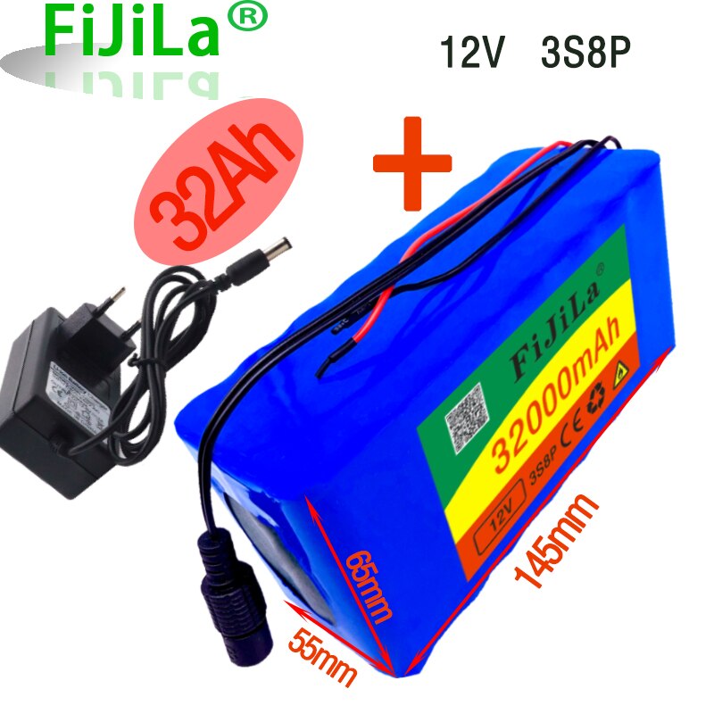 Batterie 18650 12V 32000mAh, pack de batterie 1865... – Grandado