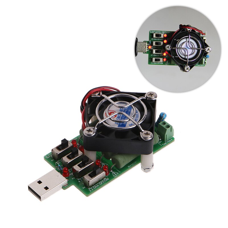 Adjustable 15 kind Current USB load resistor elect... – Grandado