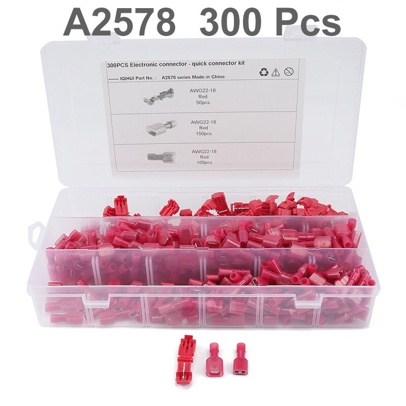 300 Pcs T-type Break-Free quick Connection Termina... – Grandado