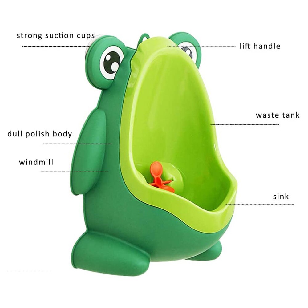 Kids Frog Potty Toilet Urinal Pee Trainer Wall-Mou... – Grandado