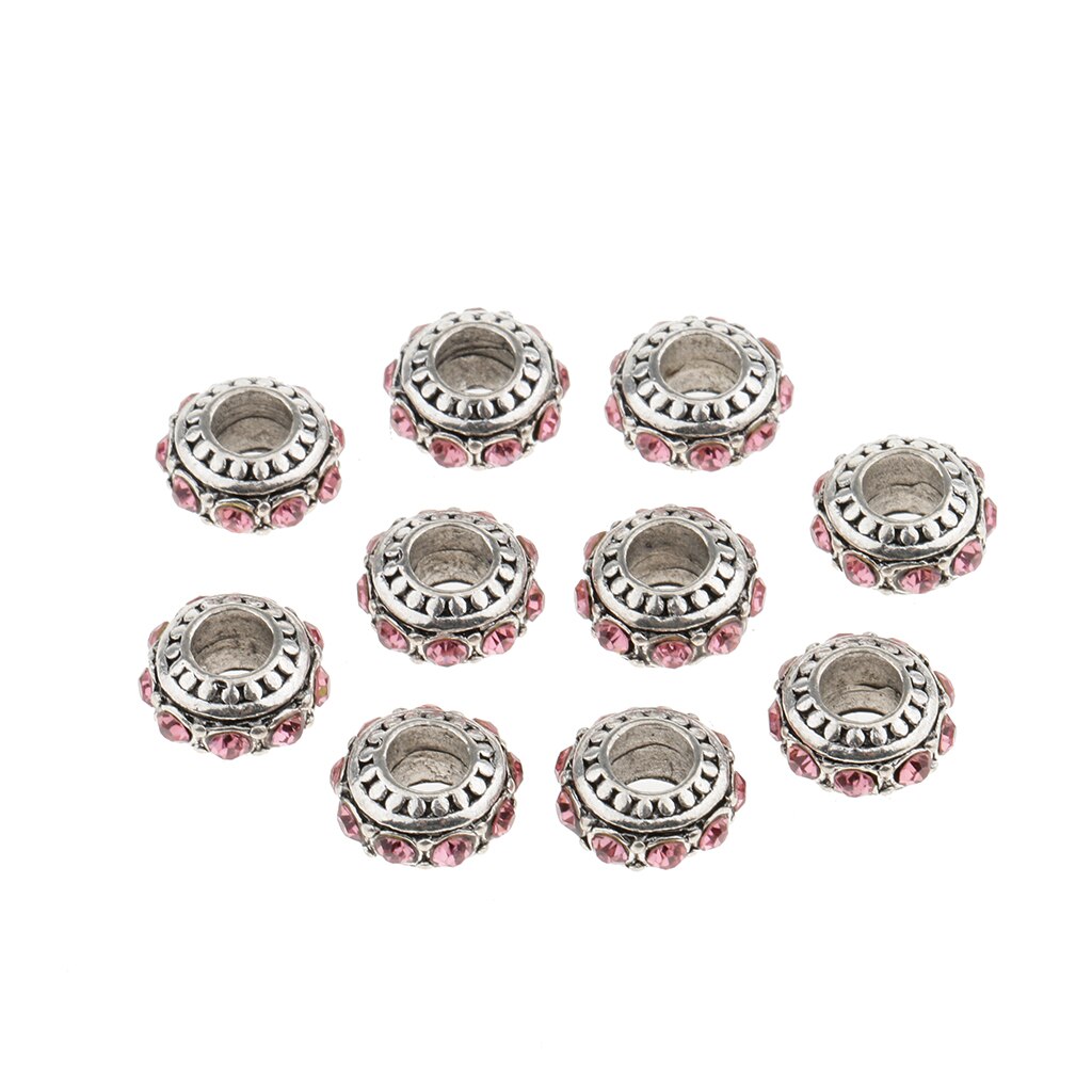 Packs 10 Stuks Haar Buis Kralen Dreadlocks Kralen ... – Grandado