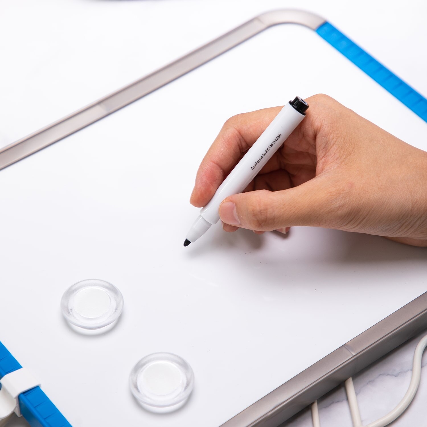 Deli Carry Whiteboard Met Marker Magneet Gum Schoo... – Vicedeal