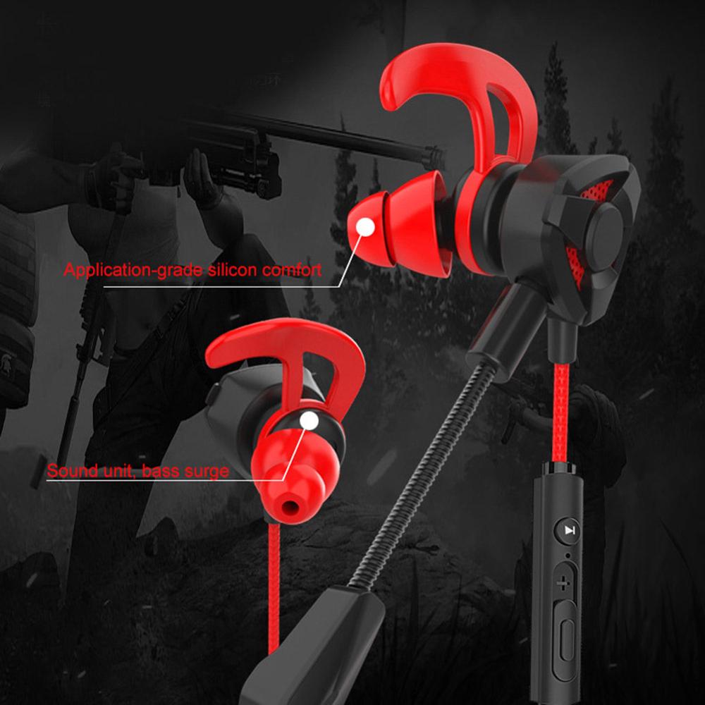 Dynamic Noise Reduction In-Ear Wired Earphones Gam... – Grandado