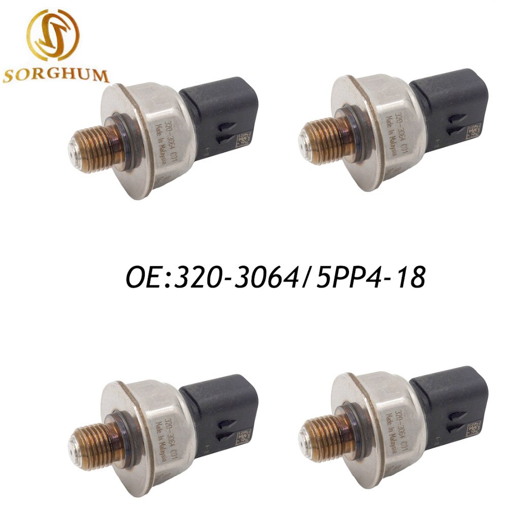 4PCS Fuel Pressure Sensor For Caterpillar Sensata ... – Grandado