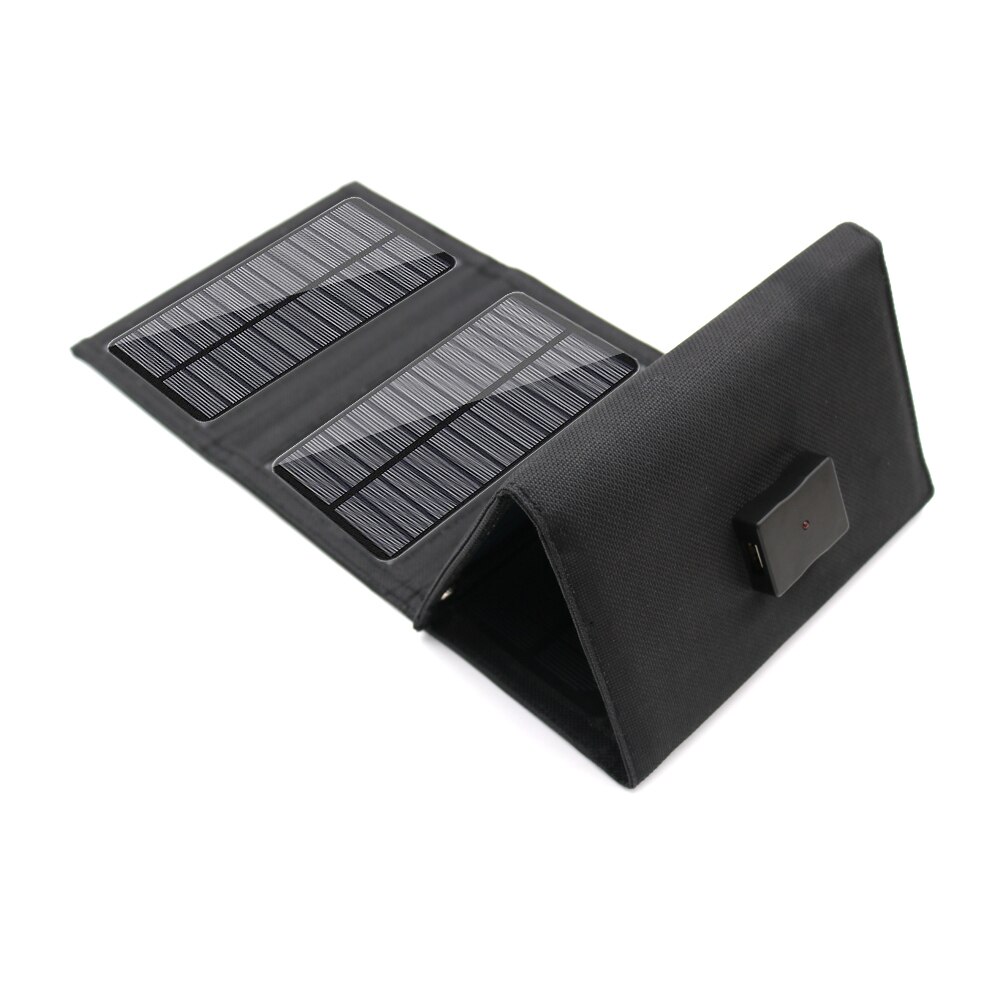 Portable 5V Solar Panel 12W 15W Monocrystalline Fo... – Grandado