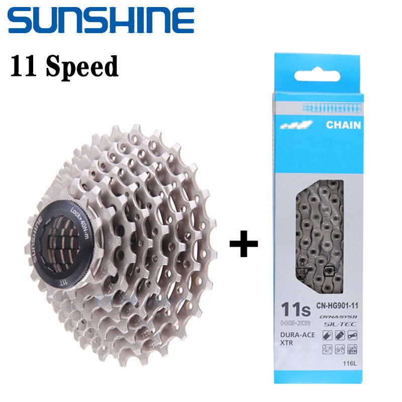 Sunshine 11 Speed Racefiets Freewheel Cassette 11-... – Vicedeal