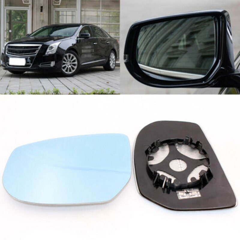 Rearview Large Vision Blue Car Rearview Mirror Hea... – Grandado