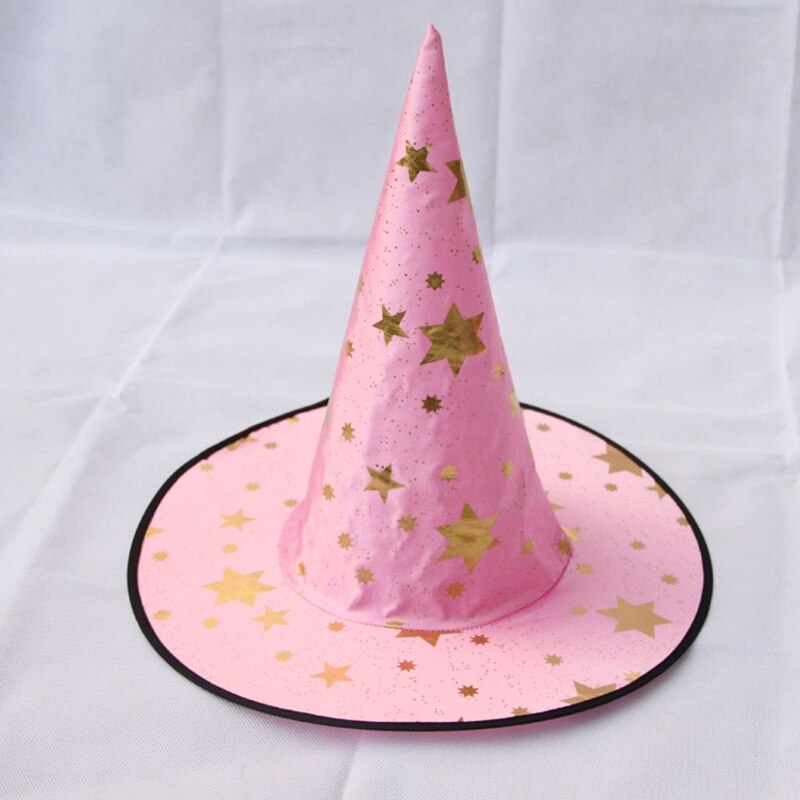 Halloween Hoed Bronzing Heks Wizard Hoed Hoofddeks... – Grandado