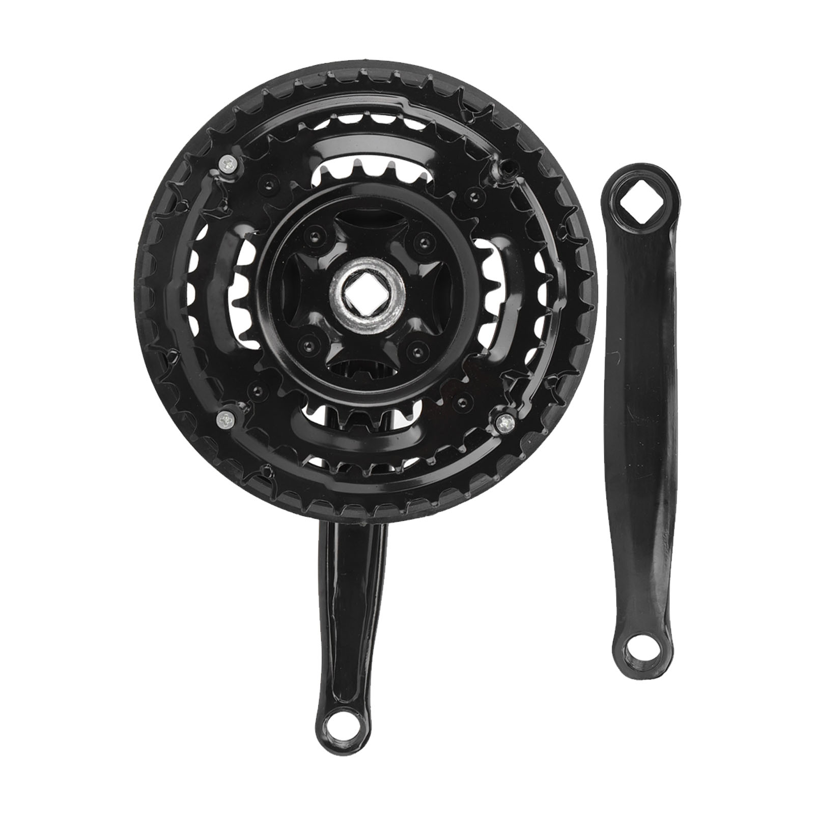 High Carbon Steel Crankset Crank 24-34-42T with Ch... – Grandado
