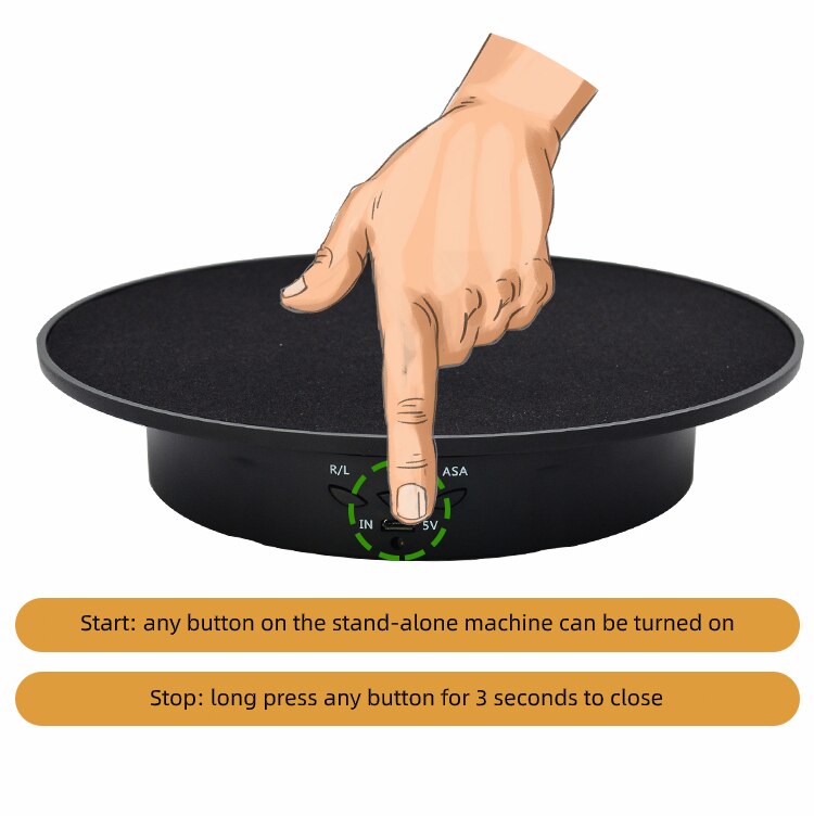 20cm Electric Rotating Jewelry Display Stand Motor... – Grandado