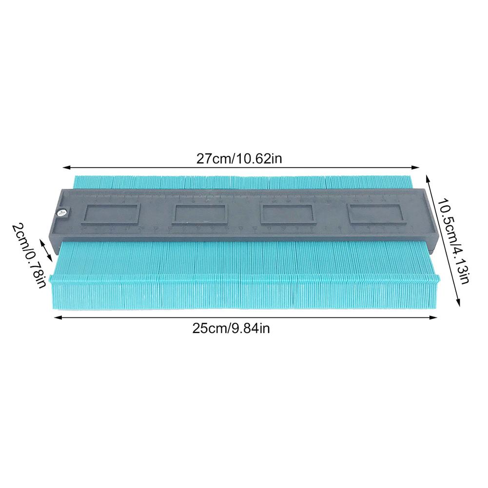 10 Inch Profilometer Measuring Ruler Contour Repli... – Vicedeal