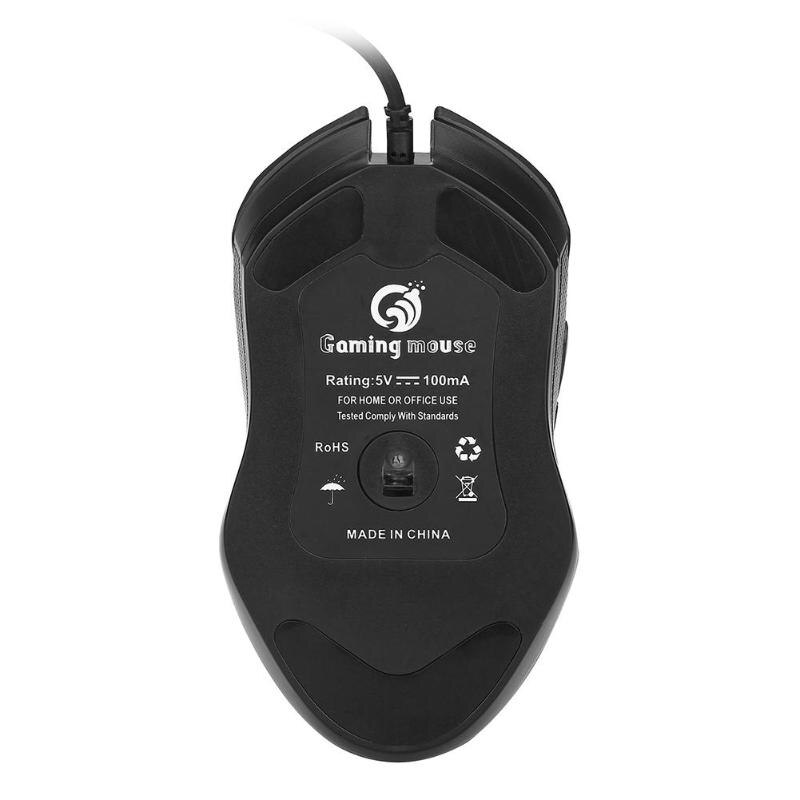VODOOL G70 Gaming Mouse 6 Button 3600DPI RBG LED B... – Grandado