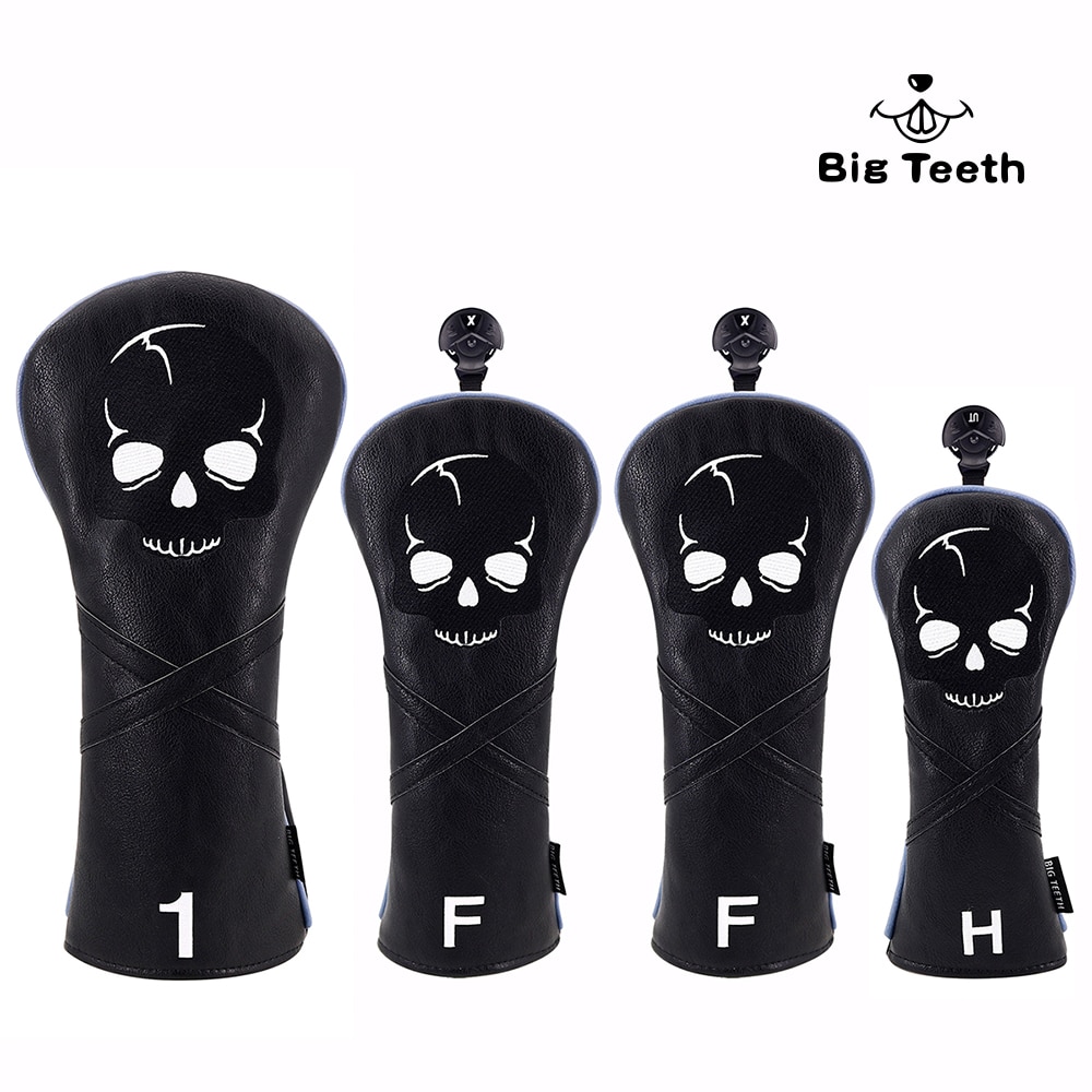 Big Teeth Golf Wood Head Covers Headcover Skull Dr... – Vicedeal