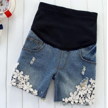 Jeans Maternity Denim Short Summer Shorts For Preg... – Grandado