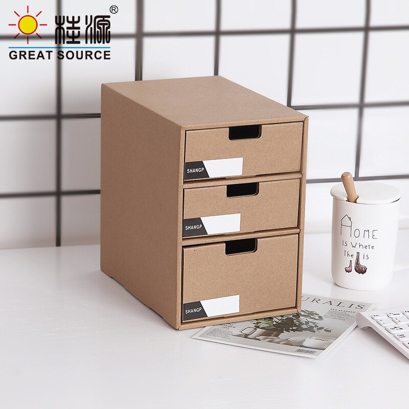 3 Layers Storage Composable Cabinet Office 3 Drawe... – Vicedeal