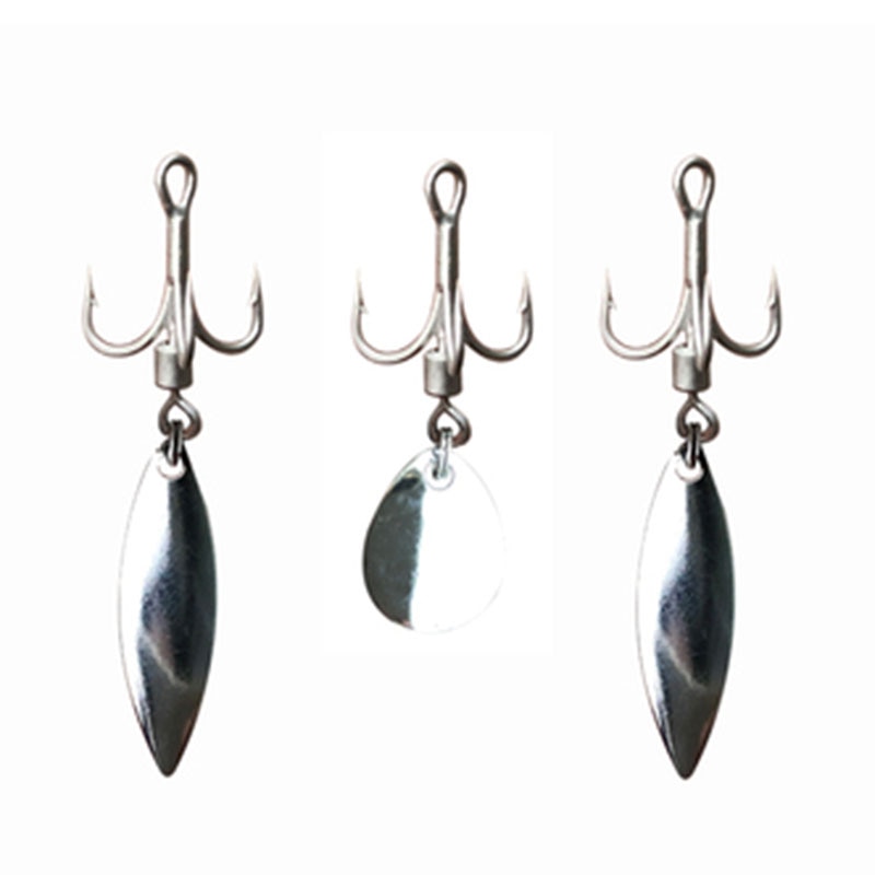 3pcs/lot Fishing Hook Treble Hook with spoon Fishi... – Grandado