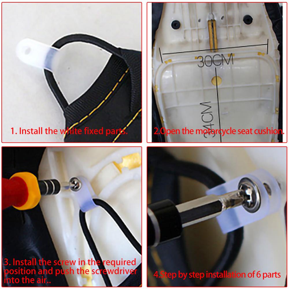 Motorcycle Scooter Seat Bag Under Seat Storage Bag... – Grandado