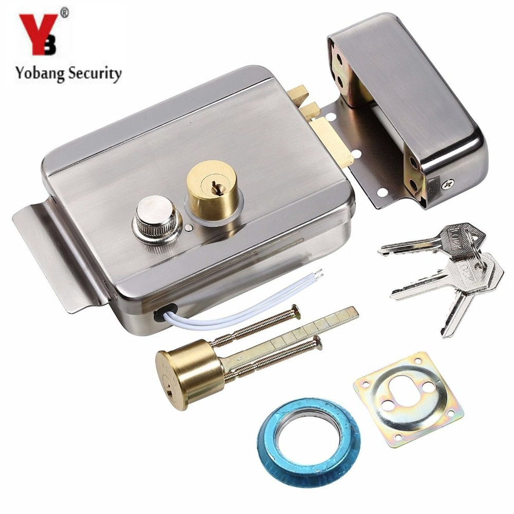YobangSecurity Electric Magnetic Bolt Mortise Door... – Grandado