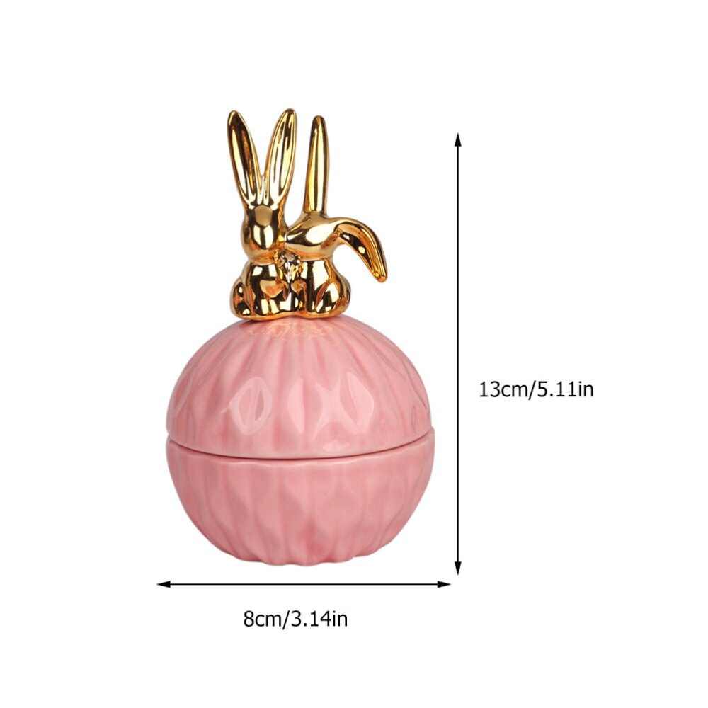 Hand Birthday Ceramic Candy Box Stylish Storage Bo... – Grandado