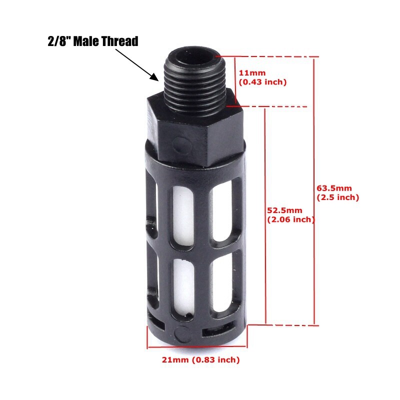 10pcs Plastic Muffler Noise Deadener Air Filter Aq... – Grandado