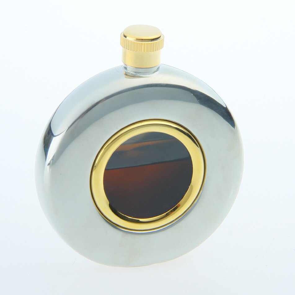 Hand-made 304 Mirror stainless steel hip flask 5oz... – Vicedeal