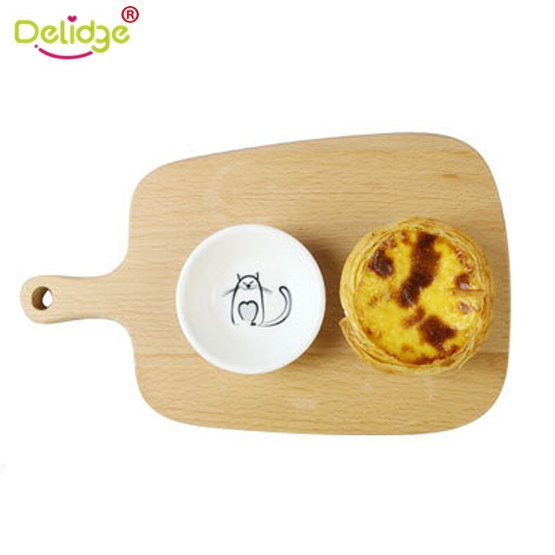 Delidge 6 stk søt katt keramisk tallerken pigmente... – Grandado