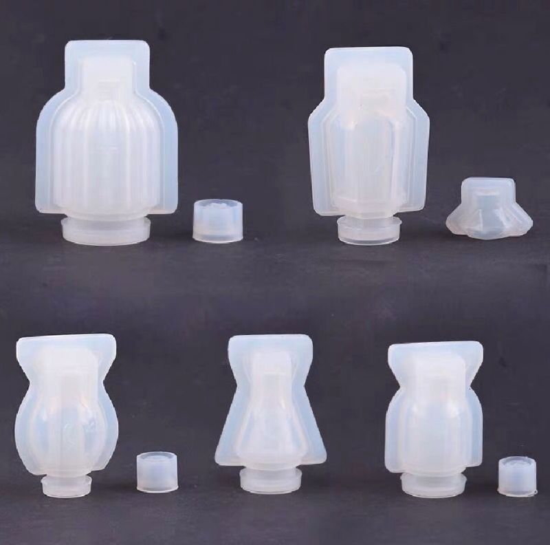 Pack of 5 Handmade Small Bottle Container UV Resin... – Vicedeal