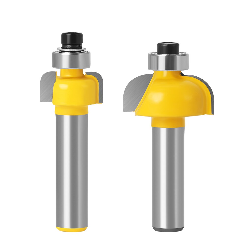 1pcs/set Cove Bit With Bearing8mm shank Dovetail R... – Vicedeal