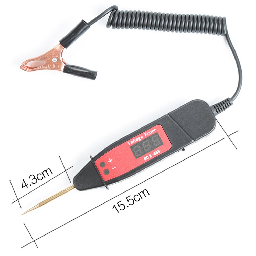 5-36V Car Voltage Tester LCD Digital Electric Volt... – Grandado