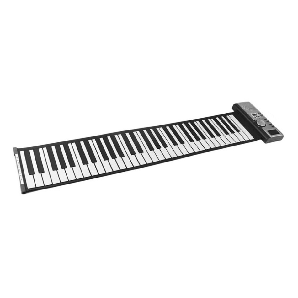 Timelytrust Electronic Piano 61 Key Foldable Piano... – Vicedeal