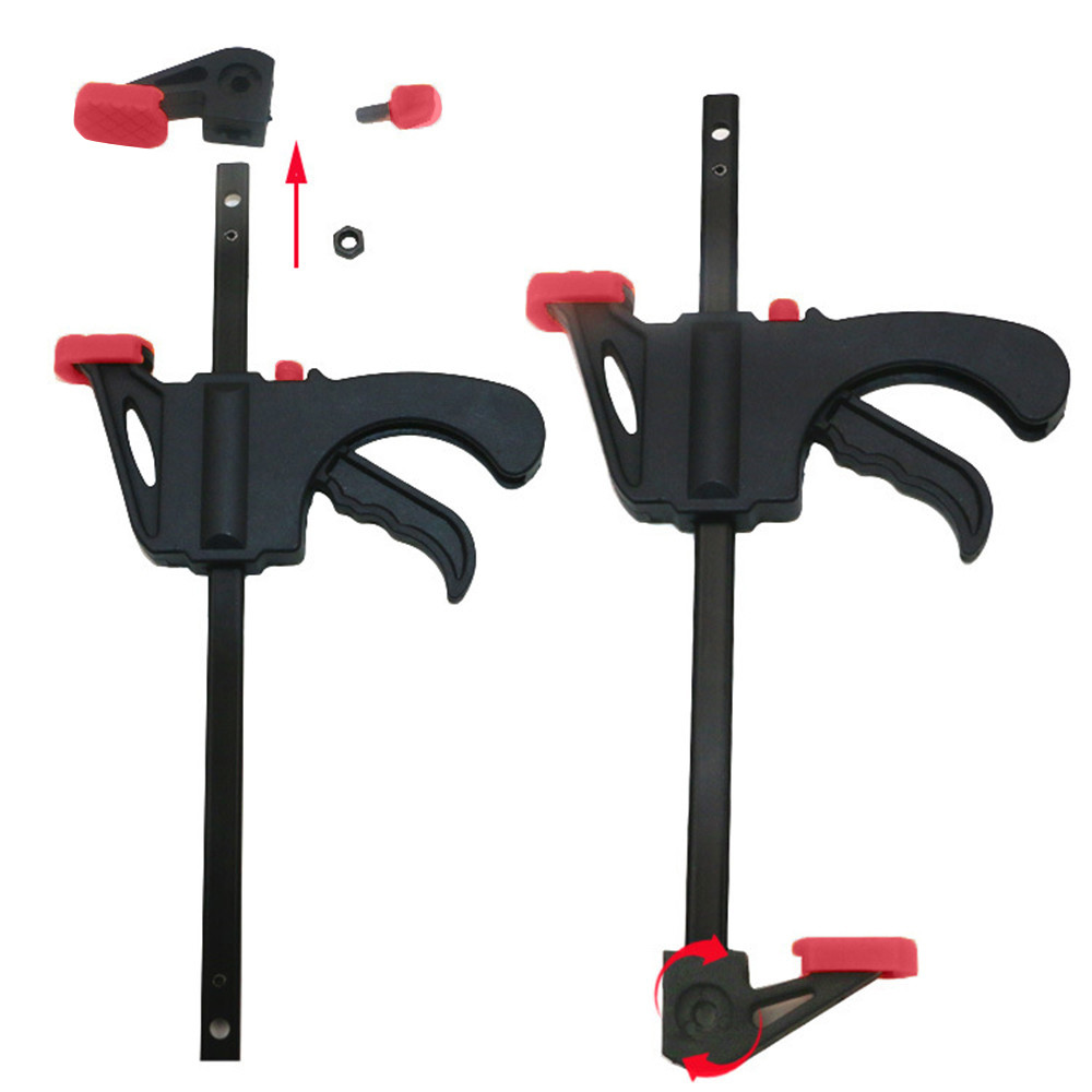 4 Inch Fixed Clip Woodworking Bar F Clamp Grip Rat... – Vicedeal