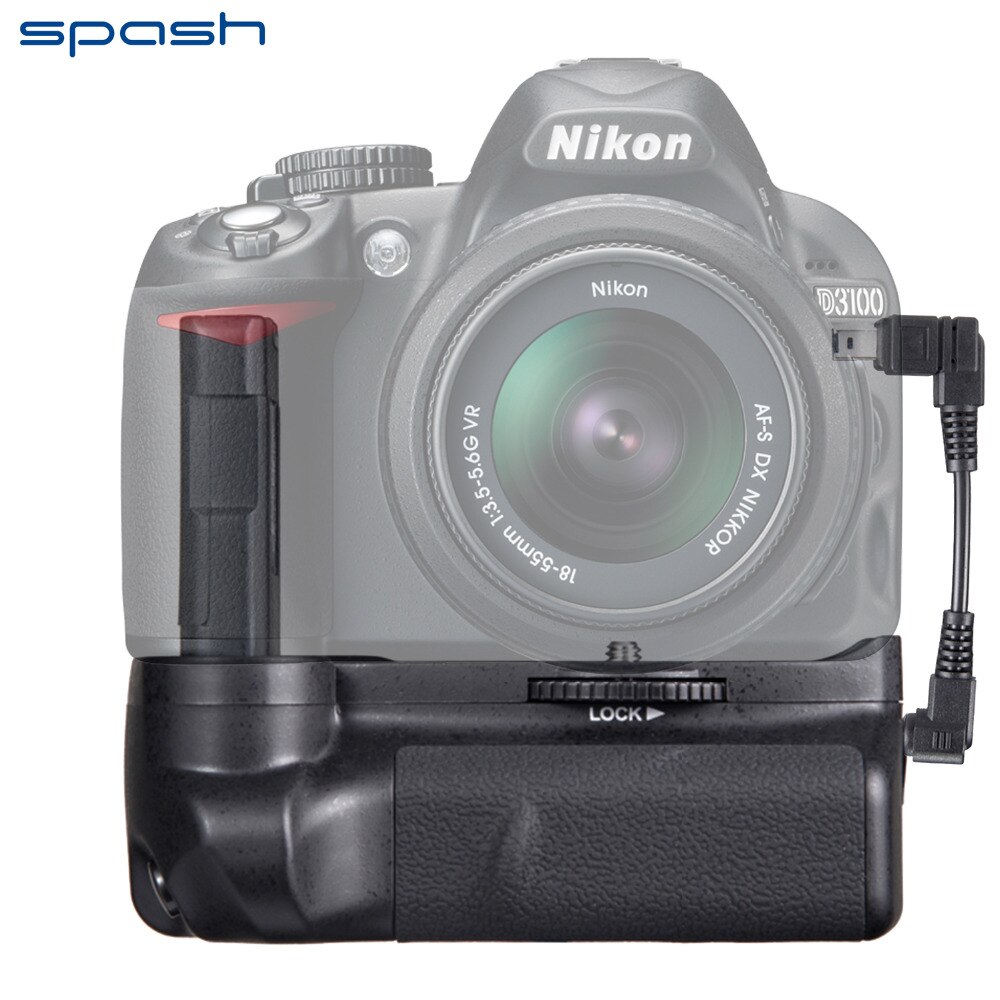 spash Vertical Battery Grip with 2pcs EN-EL14 Batt... – Grandado