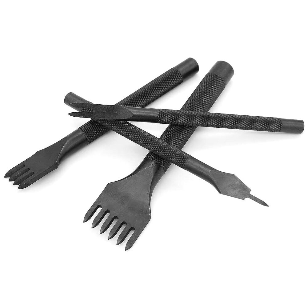 4PCS Leather Craft Tools DIY Diamond Lacing Stitch... – Vicedeal