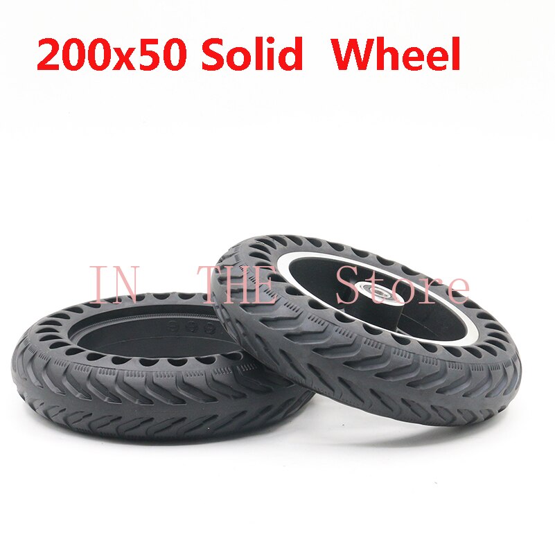 200x50 Honeycomb Wheel Tyre With Alloy Hub 8 Inch ... – Grandado
