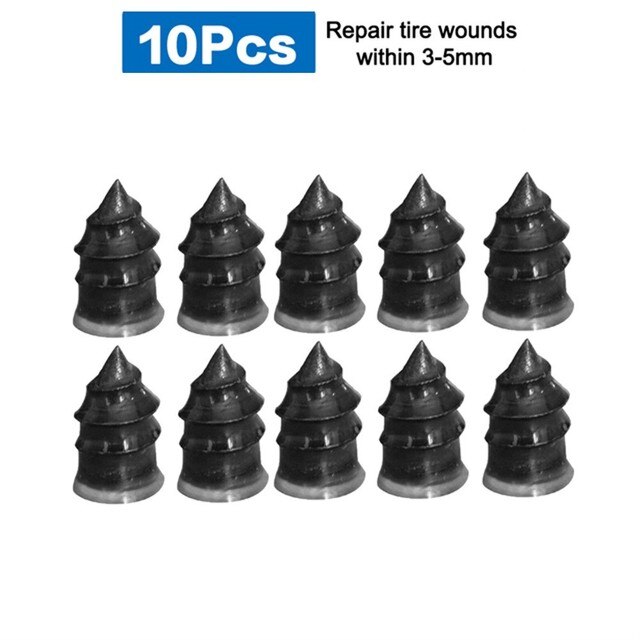 10Pcs Tire Repair Rubber Nail Puncture Repair Nail... – Vicedeal