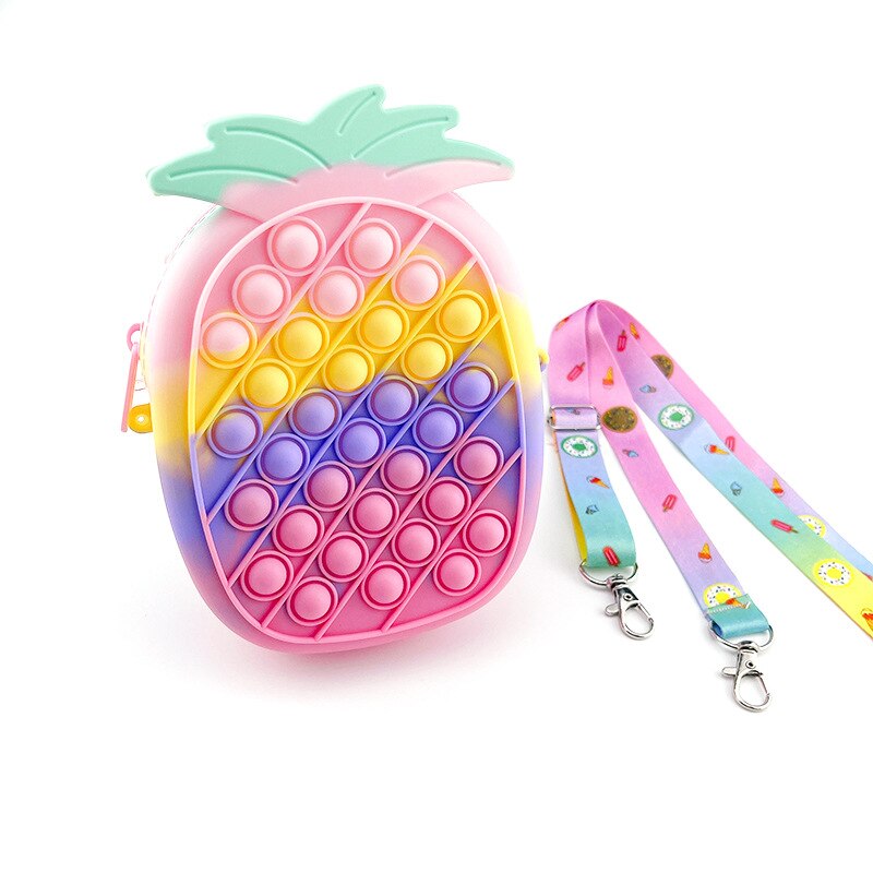 Fidget Toy Sensory Silicone Bag Girls Push Bubble ... – Grandado