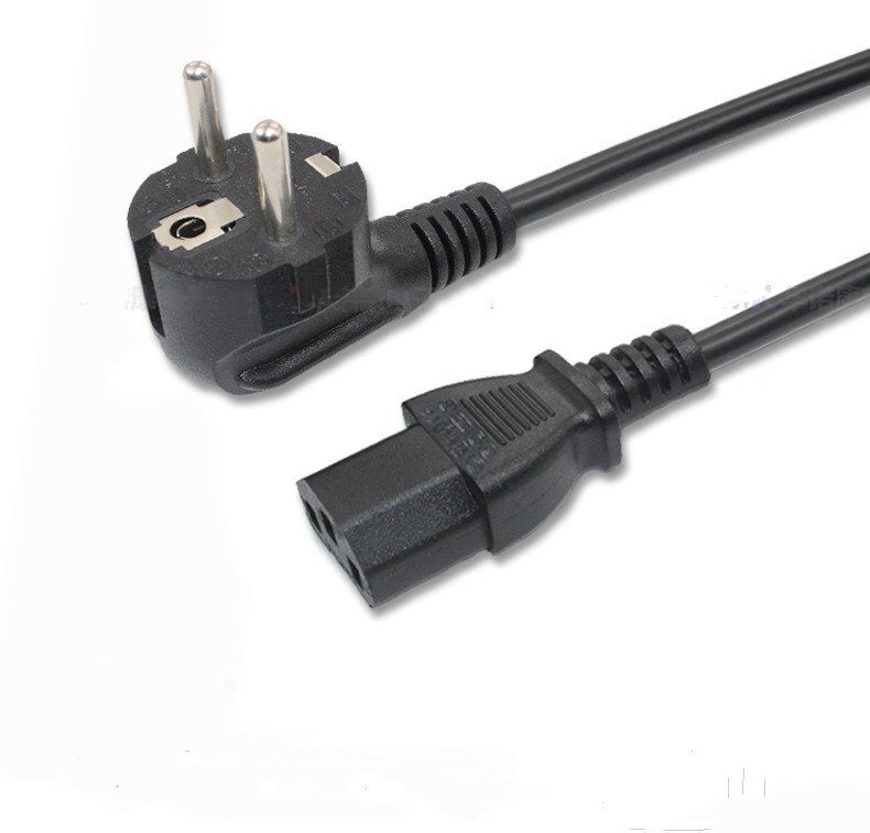 1pcs EU Plug Power Cable 3 Prong for computer for ... – Grandado