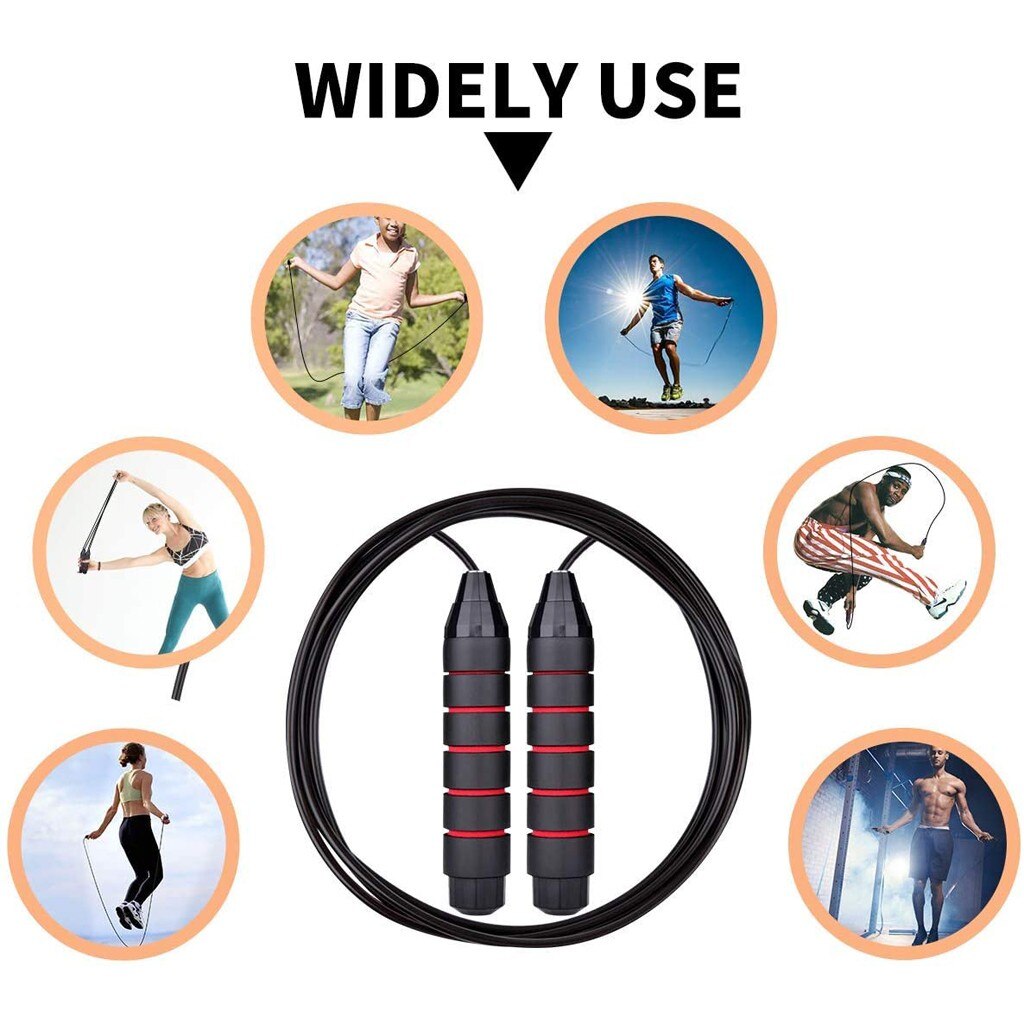 Adults Student Jumping Rope Easy To Adjust Comfort... – Grandado