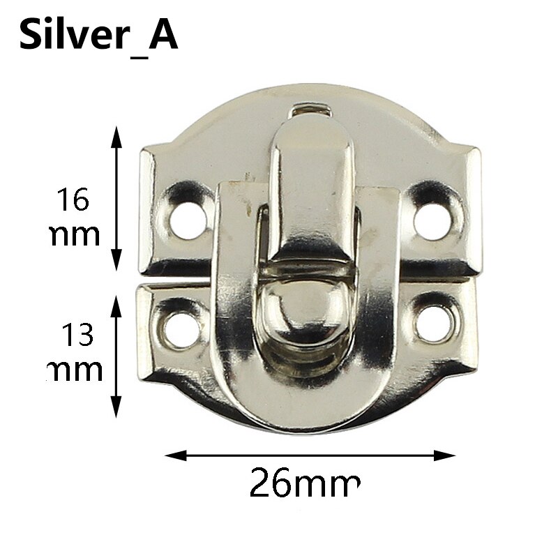 Vintage Wooden Jewelry Box Buckle Lock Antique Box... – Vicedeal