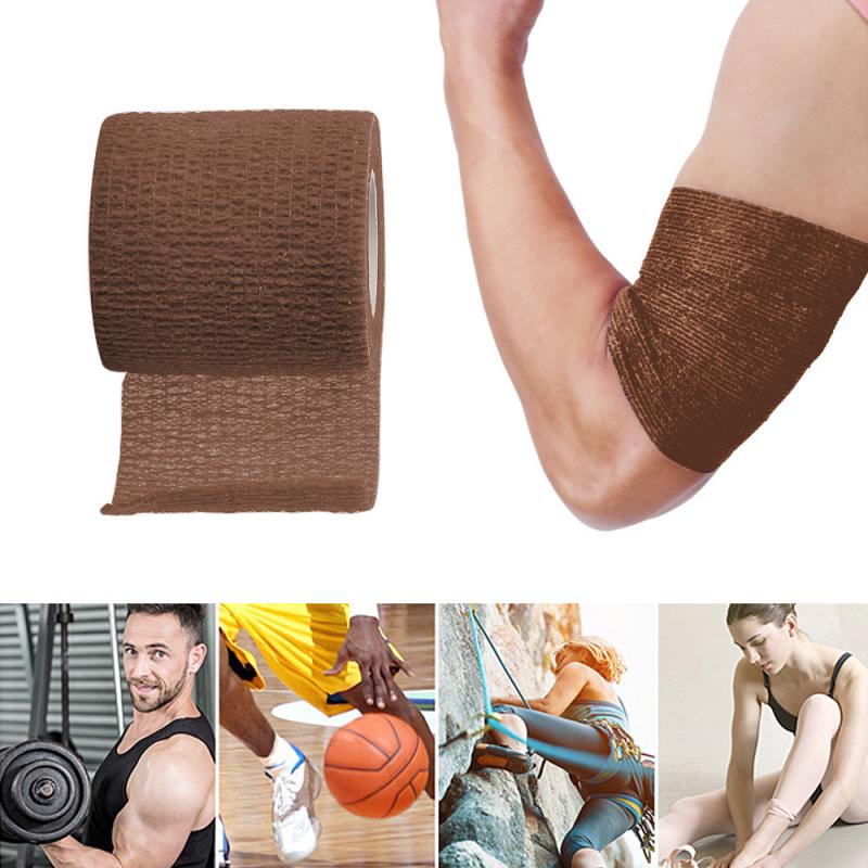 Brown Retractable Self Adhesive Elastic Bandage Mo... – Grandado