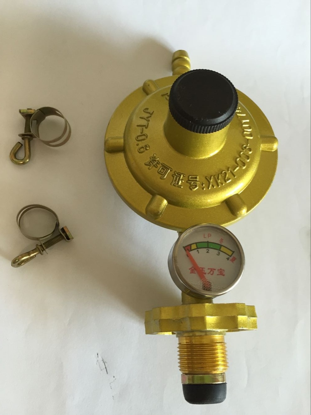 1 Inlet 1 Outlet Liquefied LGP Gas Gauge Pressure ... – Grandado