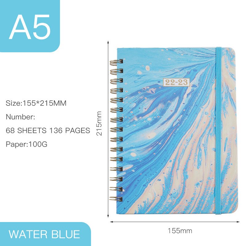 A5 2022 Dagboek Wekelijkse Planner Engels Versie A... – Vicedeal