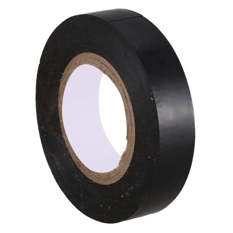 PVC Electrical Wire Insulating Tape Roll Black 20M... – Vicedeal