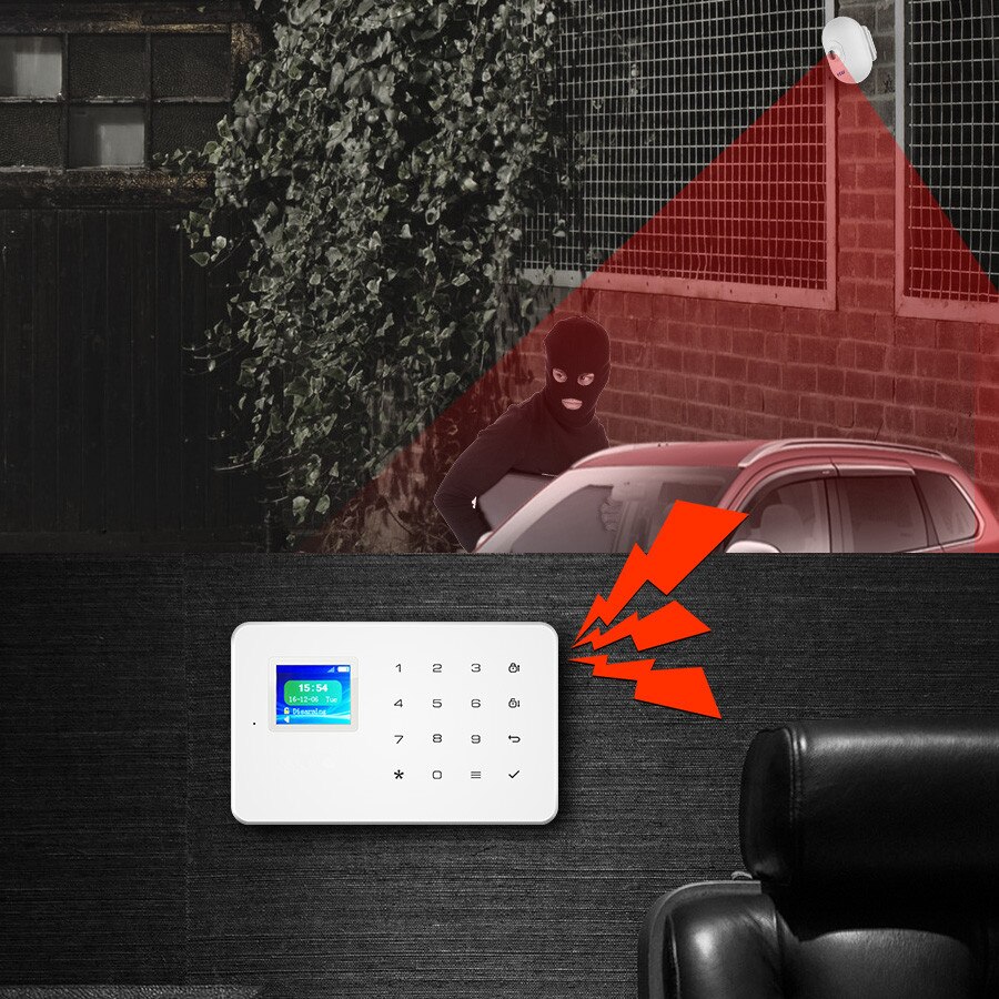 Waterproof P861 Wireless Driveway Garage Burglar A... – Grandado