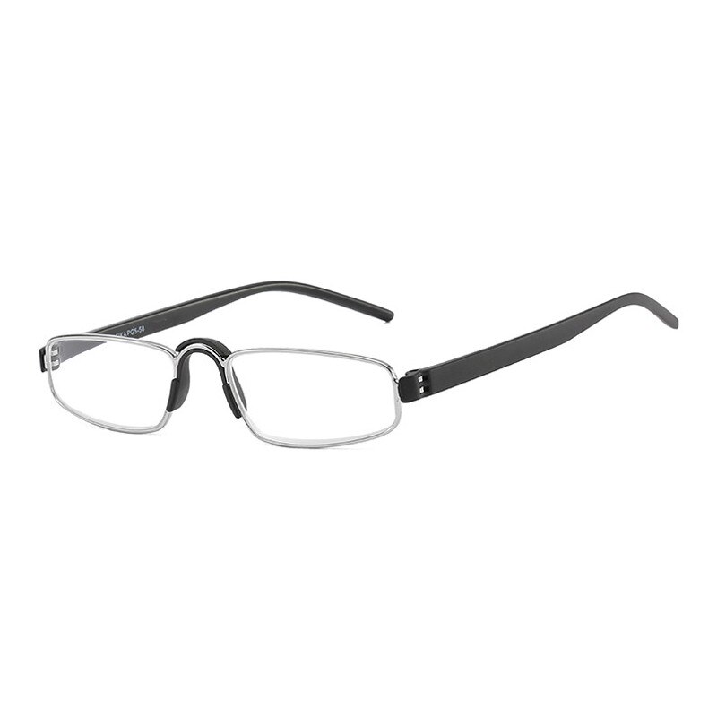 Elbru Small Square Frame Reading Glasses Magnifyin... – Vicedeal