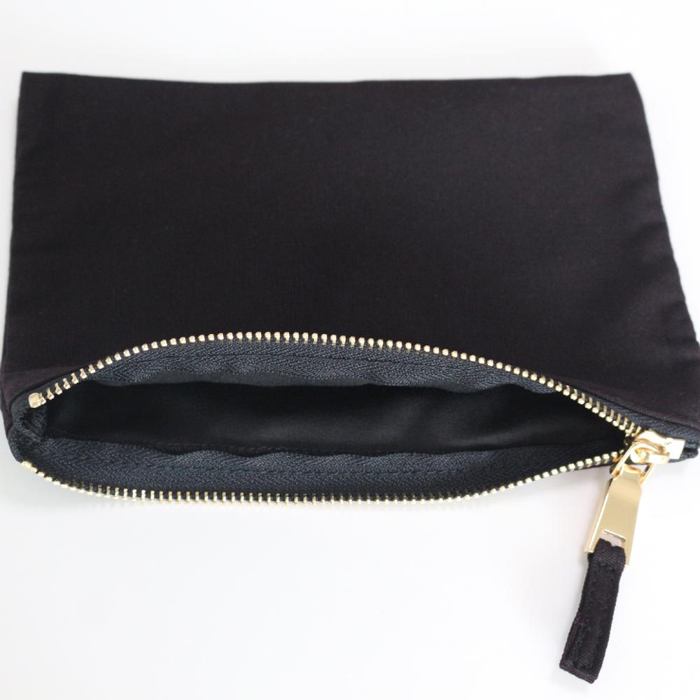 Plain Makeup Cosmetic Bag - Cursive Script Pink Gr... – Grandado