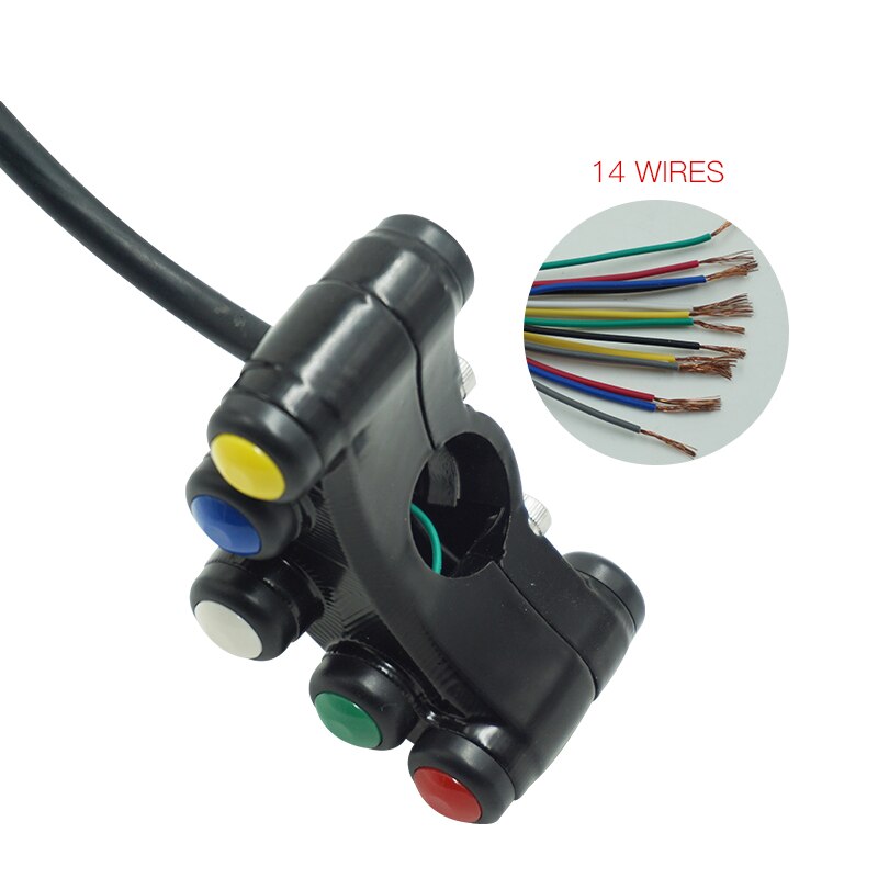 Aluminum 7/8" 22mm Motorcycle Switches Handle... – Grandado