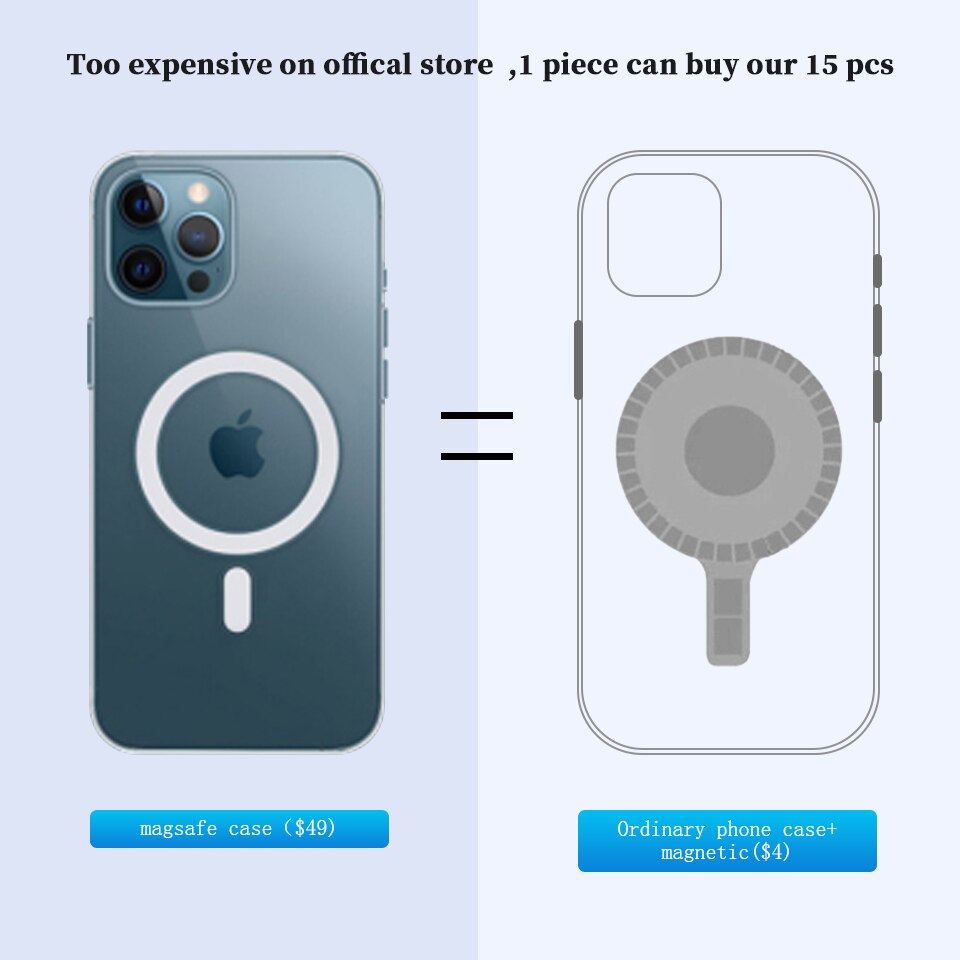 Diy trådlös laddningsmagnet för apple iphone 13 12... – Vicedeal