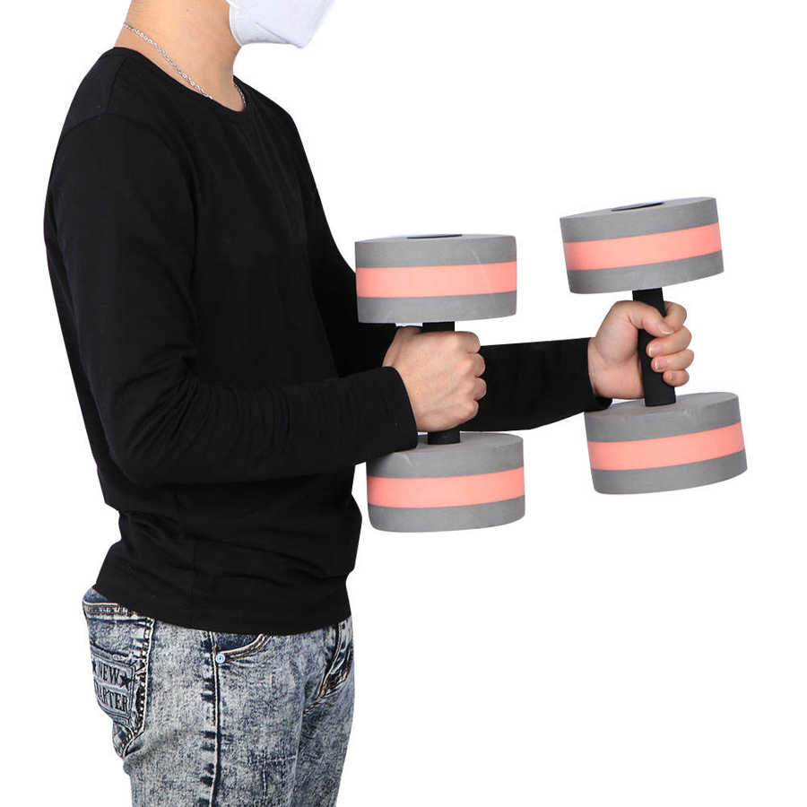 EVA Water Foam Floating Dumbbell Swimming Pool Wat... – Vicedeal